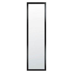 Columbia Frame 13-1/2"W x 49-1/4"H Black Full Length Framed Mirror at ...