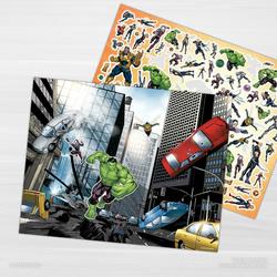 Avengers® Repositionable Sticker Pad with Play Scenes at Menards®