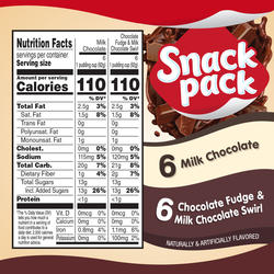 Hunt's® Snack Pack® Chocolate Pudding Family Pack - 12 Pack at Menards®