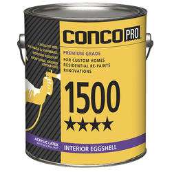 Conco Paints® 1500 Series Interior Eggshell Acrylic Latex Paint ...