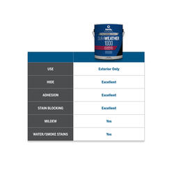 Dutch Boy® Professional DuraWeather™ 1000 Flat Black Interior/Exterior ...