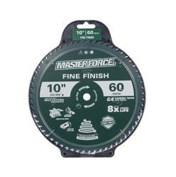 Masterforce 10 x 60 Tooth Fine Finish Circular Saw Blade at Menards
