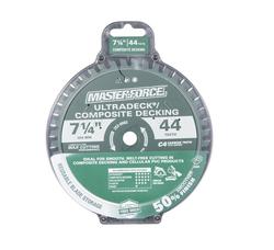 Masterforce® 7-1/4" x 44-Tooth Composite Decking Circular Saw Blade at ...