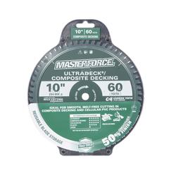 Masterforce® 10" x 60-Tooth Composite Decking Circular Saw Blade at ...