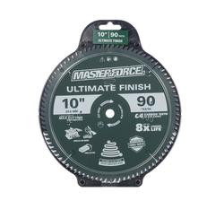 Masterforce® 10" x 90-Tooth Ultimate Finish Circular Saw Blade at Menards®