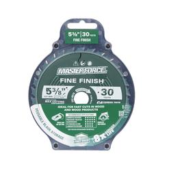 Masterforce® 5-3/8" x 30-Tooth Fine Finish Circular Saw Blade at Menards®
