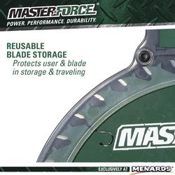 Masterforce® 10" x 60-Tooth Fine Finish Circular Saw Blade at Menards®