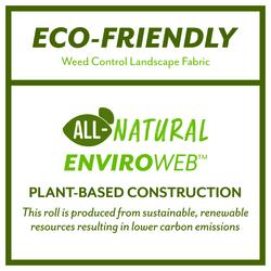 Master Garden™ 40" x 36' Eco-Friendly EnviroWeb Landscape Fabric at Menards®