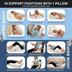 As Seen On TV Contour 10 in 1 Flip Pillow at Menards®