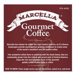 Marcella® Gourmet Coffee Original Blend Medium Roast Coffee Pods - 12 ...