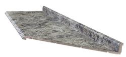 CustomCraft Countertops® Group A 6' Atlantic Stone Right Miter Laminate ...