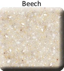 CustomCraft Countertops® Solid Surface 30" x 144" Sheet in Beech at ...