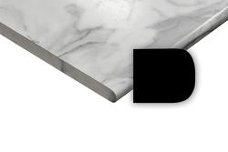 CustomCraft Countertops® Pre-Cut 4' Calacatta Marble Laminate ...