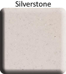 CustomCraft Countertops® Solid Surface 30" x 144" Sheet in Silverstone ...