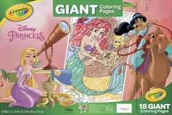 crayola giant coloring pages princess