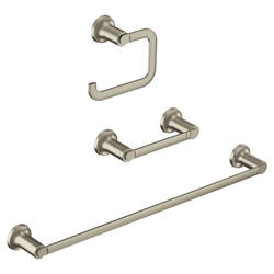 Moen® Zyla™ Brushed Nickel 3-Piece Bathroom Hardware Set at Menards®