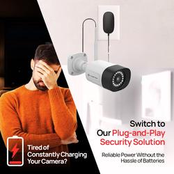 Crystal Vision® Wireless NVR Security Camera Kit with Outdoor ...