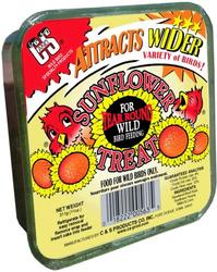 C&S Products® Sunflower Treat Bird Suet Cake - 11 oz at Menards®