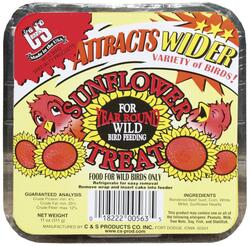 C&S Products® Sunflower Treat Bird Suet Cake - 11 oz at Menards®