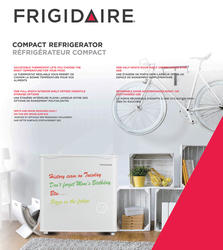 Frigidaire® 1.6 cu. ft. White Compact Refrigerator at Menards®