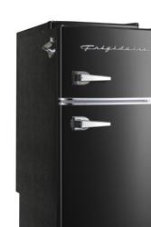 Frigidaire® 3.1 cu. ft. Black Retro 2-Door Compact Refrigerator at Menards®