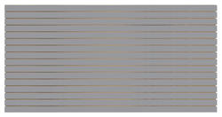 Dakota™ 3/4 x 48 x 96 Matte Gray Prefinished Slatwall Panel at Menards®