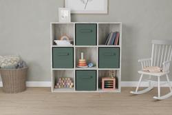 Dakota™ 36-3/4"W x 36-3/4"H x 11-3/8"D Ponderosa 9-Cube Storage ...