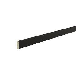 Dakota™ 1/2 x 1-1/2 x 8' Prefinished Matte Black Trim at Menards®