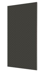 KLËARVŪE Cabinetry® 15" W x 30" H Gray Diamond Plate Melamine Slab ...