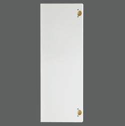 KLËARVŪE Cabinetry® 12" W x 30" H Öland® White Melamine Slab Cabinet ...