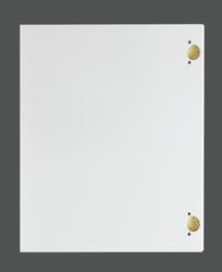 KLËARVŪE Cabinetry® 18" W x 20" H Öland® White Melamine Slab Cabinet ...