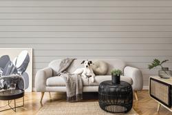 Dakota™ 5-1/8" x 8' Matte Gray Prefinished Skinny Shiplap Wall Plank at ...