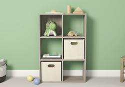 Dakota™ 24-3/4"W x 36-3/4"H x 11-3/8"D Ponderosa 6-Cube Storage ...