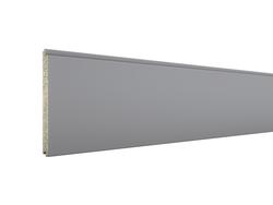 Dakota™ 7-1/4" x 8' Matte Gray Prefinished Shiplap Wall Plank at Menards®
