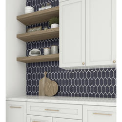 Mohawk® Artisan Grove Handcrafted Midnight 12 x 11 Ceramic Picket ...