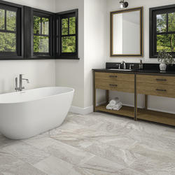 Mohawk® Artisanal Stone Blanco 12 x 24 Porcelain Floor and Wall Tile at ...