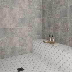 Mohawk® Clean Protect™ Point Park Bianco Cascade Fusion 11-1/2 x 14 ...