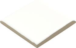 Mohawk® Vivant™ Semi-Gloss Arctic White 2 x 2 Ceramic Bullnose Corner ...