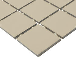 Mohawk® Vivant™ Matte Urban Putty 12 x 24 Ceramic Square Mosaic Tile at ...