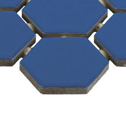 Mohawk® Vivant™ Semi-Gloss Accent Sea Breeze 12 x 10 Ceramic Hexagon ...