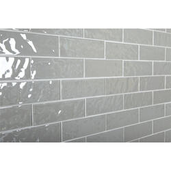 Mohawk® Glass Essentials Light Gray 15 x 12 Glass Mosaic Tile at Menards®