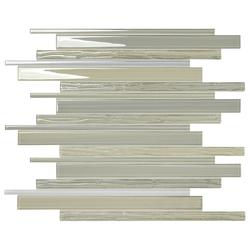 Mohawk® Glass Escape Linen 15 x 12 Glass Mosaic Tile at Menards®