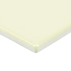 Mohawk® Vivant™ Semi-Gloss Biscuit 4-1/4 x 4-1/4 Ceramic Bullnose ...