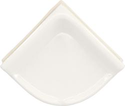 Mohawk® Bath Accessories Almond 6-3/4 x 2-3/8 x 6-3/4 Ceramic Corner ...