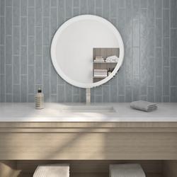 Mohawk® Artisan Grove Handcrafted Mink 3 x 12 Ceramic Wall Tile at Menards®