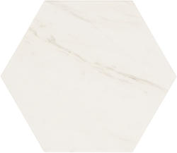 Mohawk® Bloomfield Stellar White 8 x 9 Porcelain Hexagon Floor and Wall ...