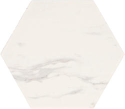 Mohawk® Bloomfield Stellar White 8 x 9 Porcelain Hexagon Floor and Wall ...