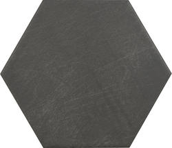 Mohawk® Bloomfield Charcoal Gray 8 x 9 Porcelain Hexagon Floor and Wall ...
