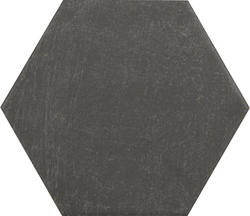 Mohawk® Bloomfield Charcoal Gray 8 x 9 Porcelain Hexagon Floor and Wall ...