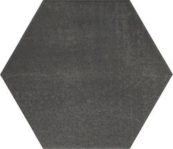 Mohawk® Bloomfield Charcoal Gray 8 x 9 Porcelain Hexagon Floor and Wall ...